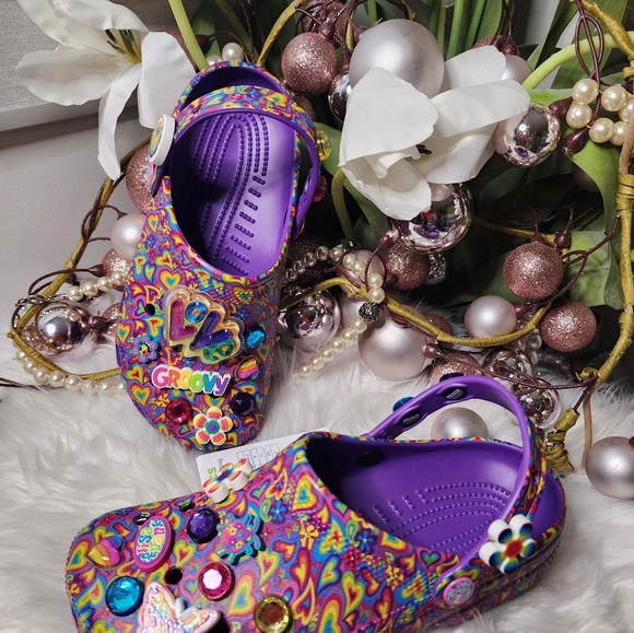 Lisa Frank | Shoes | Crocs Unisexadult Classic Lisa Frank Clogswomen ...